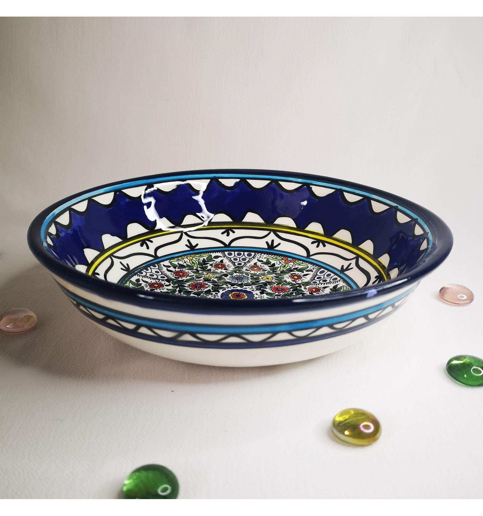 Assiette creuse grand format