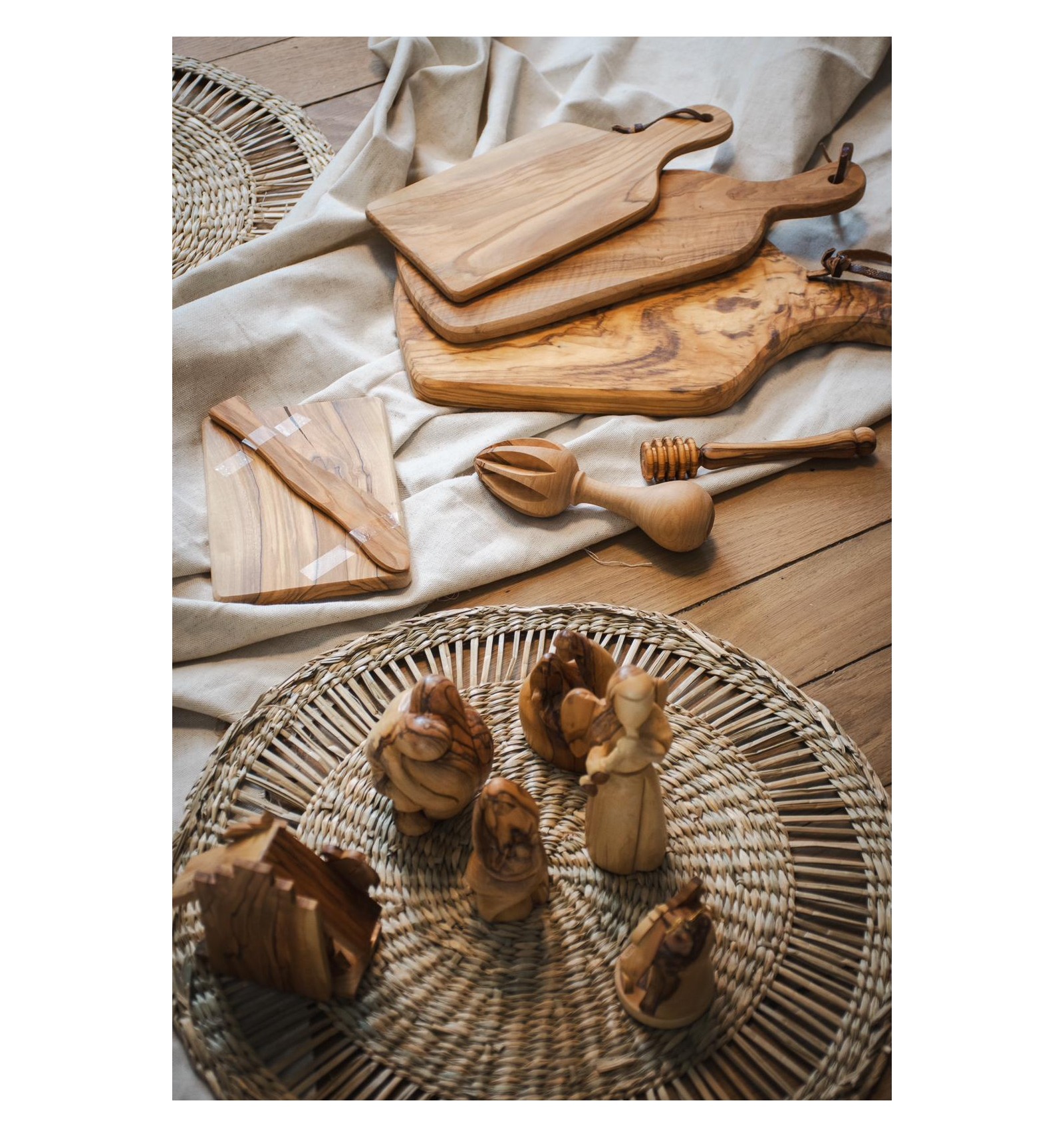 COLIS TYPE BOIS D'OLIVIER